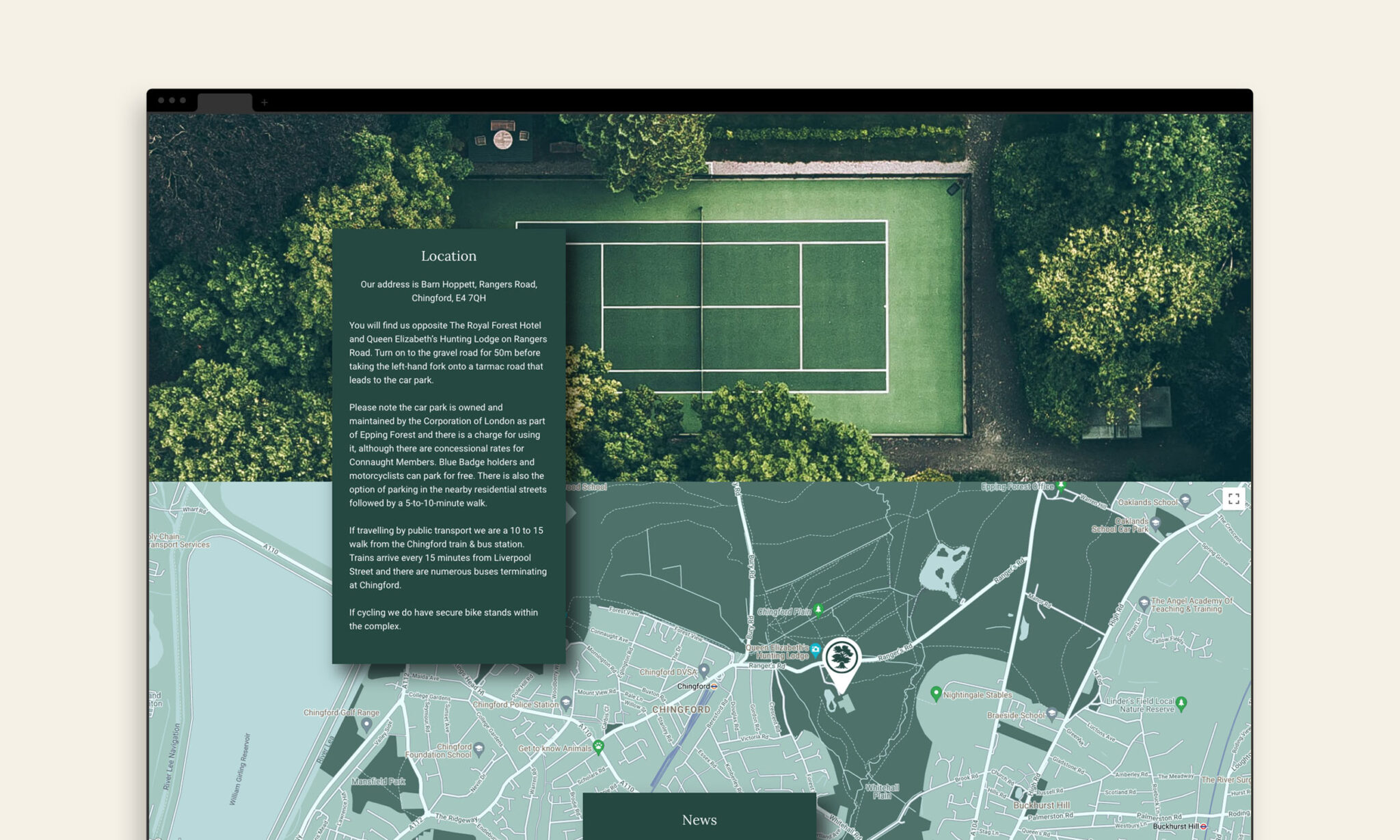 The Connaught Club – Web Application Development – HUB London