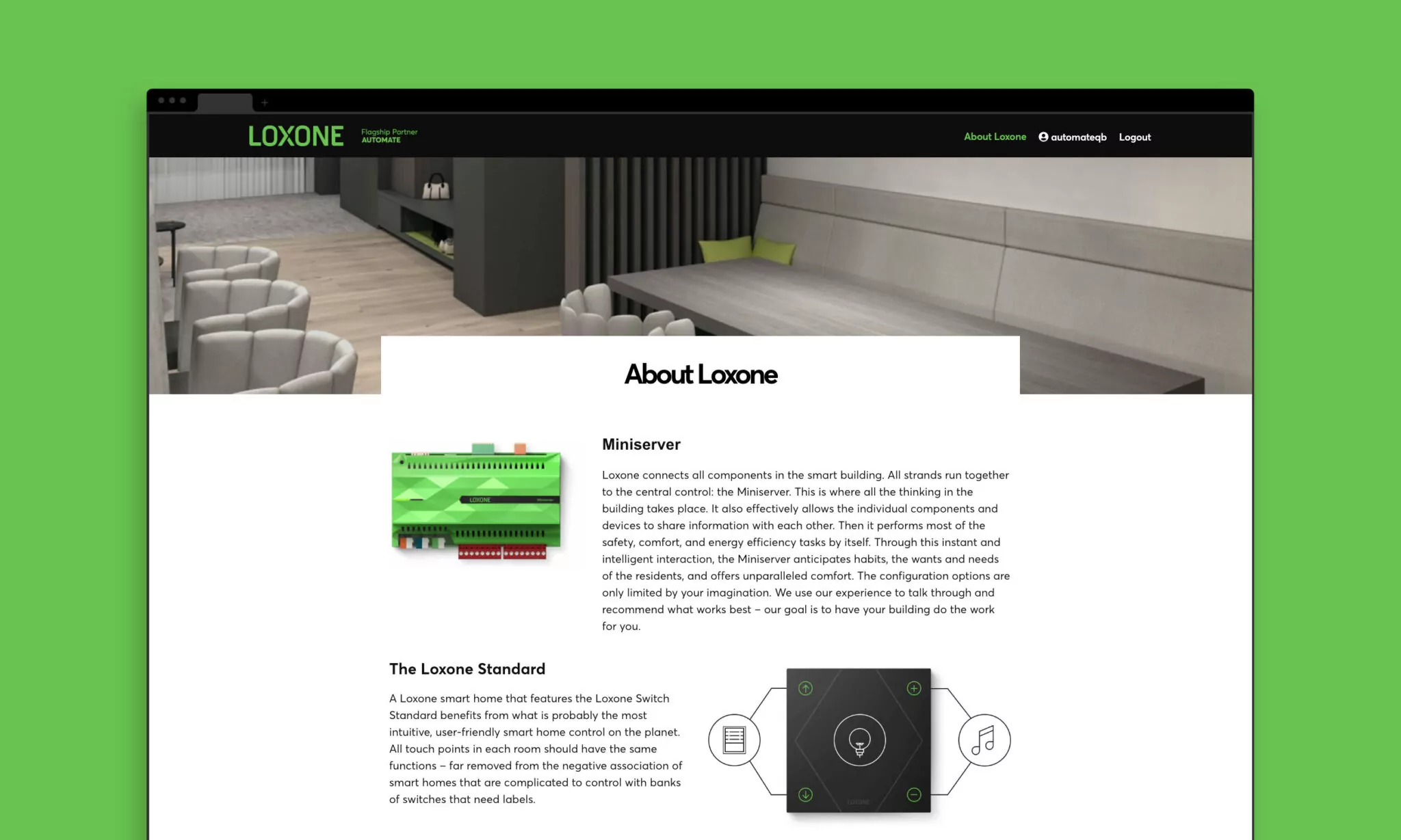 Loxone Quote Builder - Web Application Development - HUB London